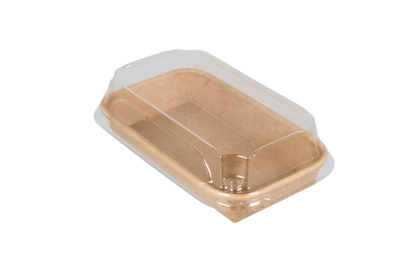 Sushi tray cardboard TA-01 with lid 160x90x25 cm – TakeAware.nl