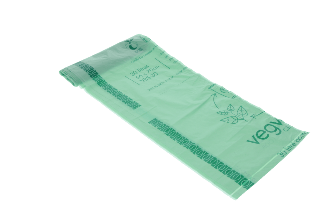 Bin liners 30L roll 25 bags compostable BIO – TakeAware.nl