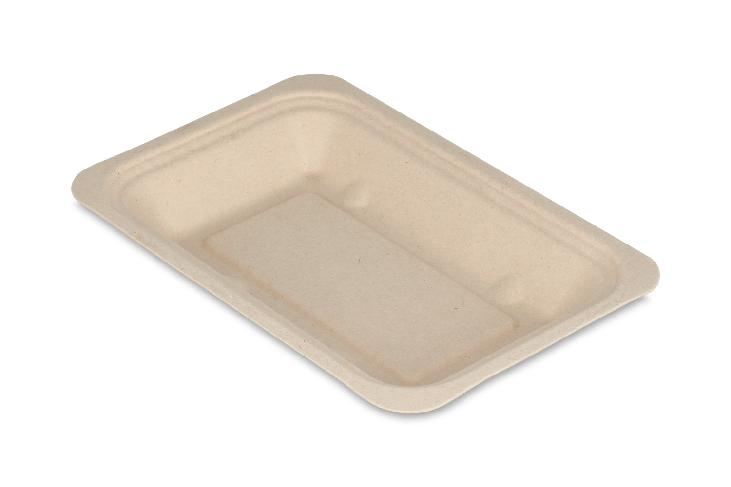 Snack tray V1 PFAS free sugarcane BIO – TakeAware.nl