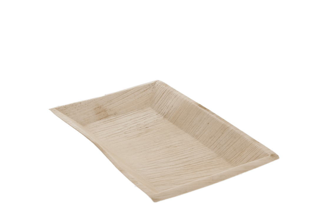 Palmblad bord 16x25cm BIO – TakeAware.nl